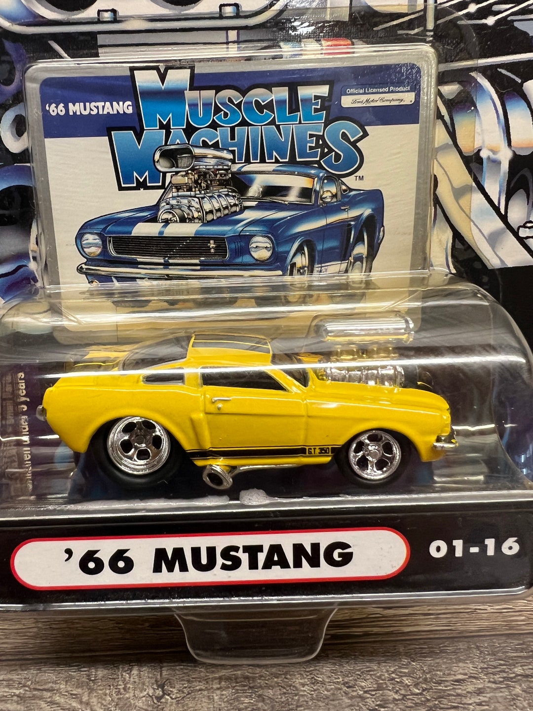 Muscle Machines 66 Mustang New Die Cast 1:64 - Etsy