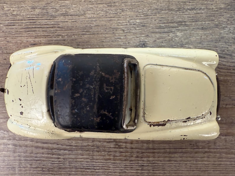 Vintage SSS Japan Tin Toy Car: 1960s MG A Model (friction Not Working ...