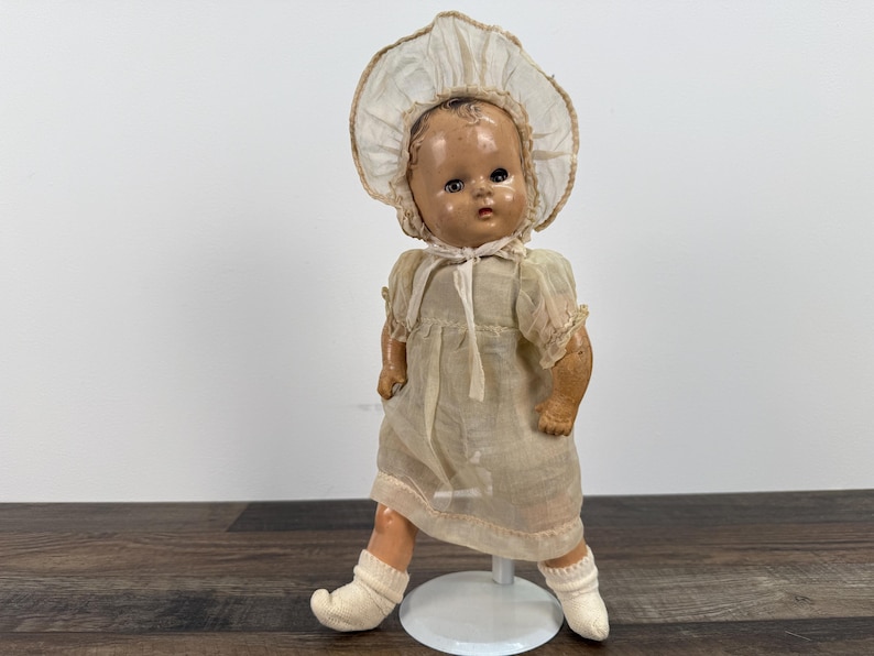 Vintage ABC Toys Composite Doll: 1930s Collectible Nursery Toy - Etsy