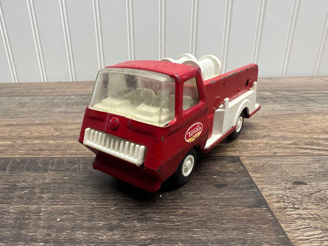 Tonka Tiny Fire Truck Vintage Pumper Fire Truck Mini Tonka - Etsy