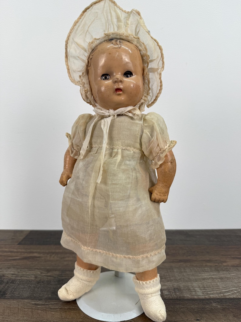 Vintage ABC Toys Composite Doll: 1930s Collectible Nursery Toy - Etsy