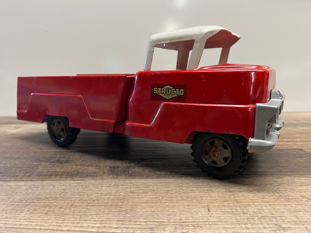 Structo Truck 1950s Pickup Pressed Steel Collectible Structo Vintage ...