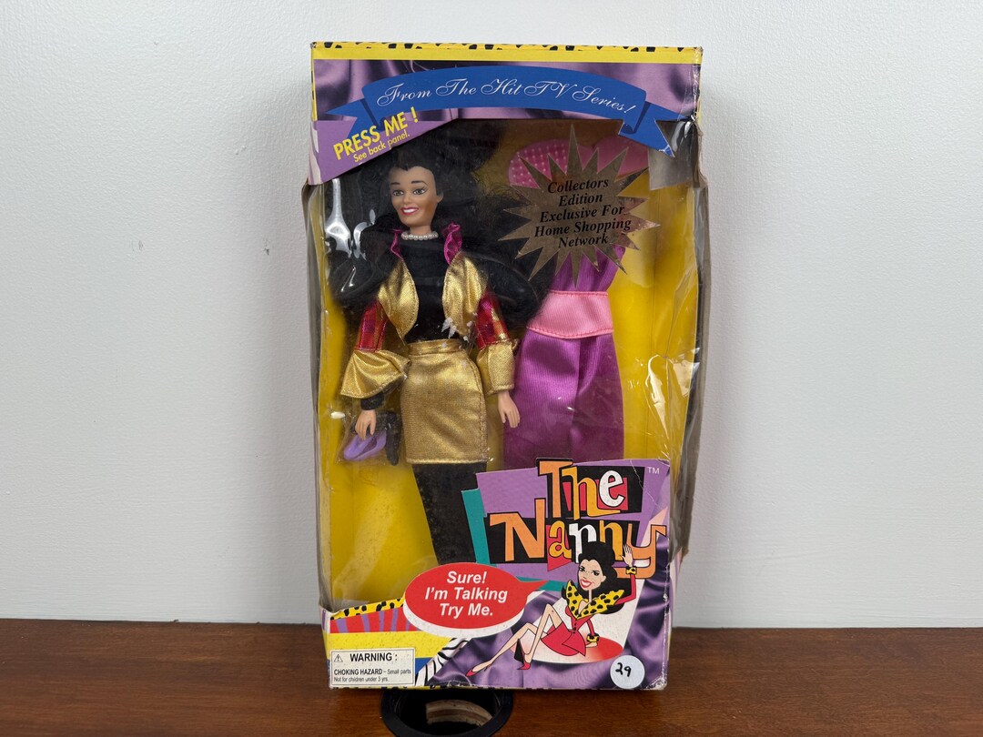 The Nanny Talking Doll TV Series Fran Drescher Collectible Vintage Doll ...