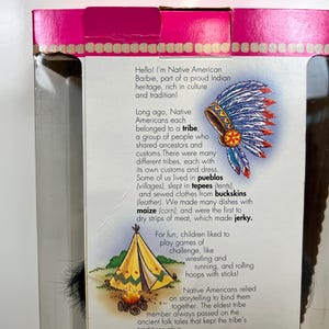 Barbie Doll Native American Dolls of the World Collection 1992 Mattel ...