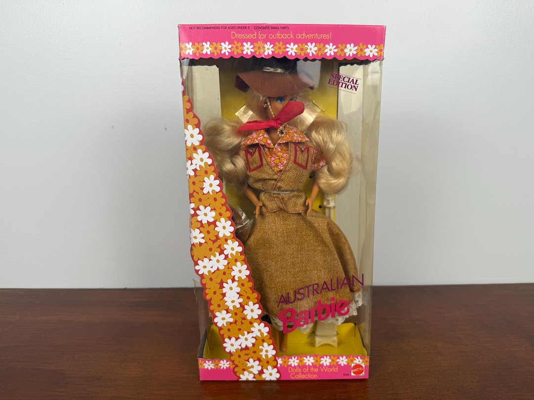 1992 Australian Barbie Doll – Special Edition Mattel Collectible ...
