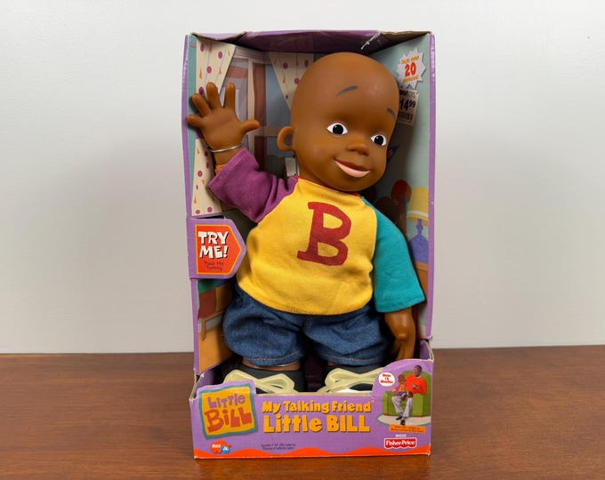 Fisher Price My Talking Friend Little Bill 2001 New No 90225 Original ...
