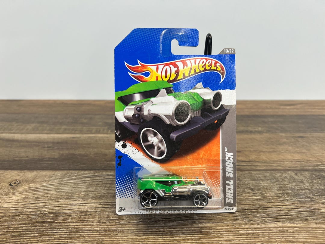 Hot Wheels Shell Shock Die Cast Car: HW Video Game Heroes 1/64 - Etsy