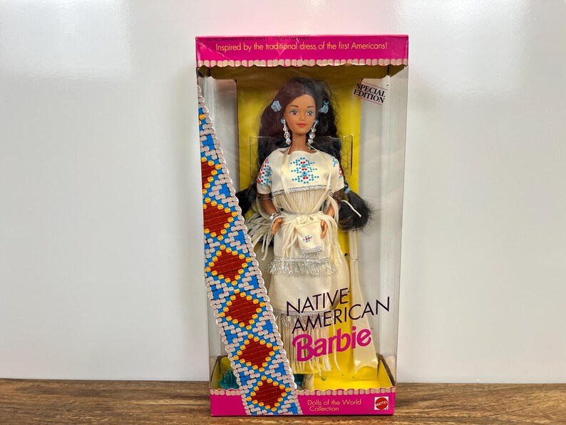 Barbie Doll Native American Dolls of the World Collection 1992 Mattel ...