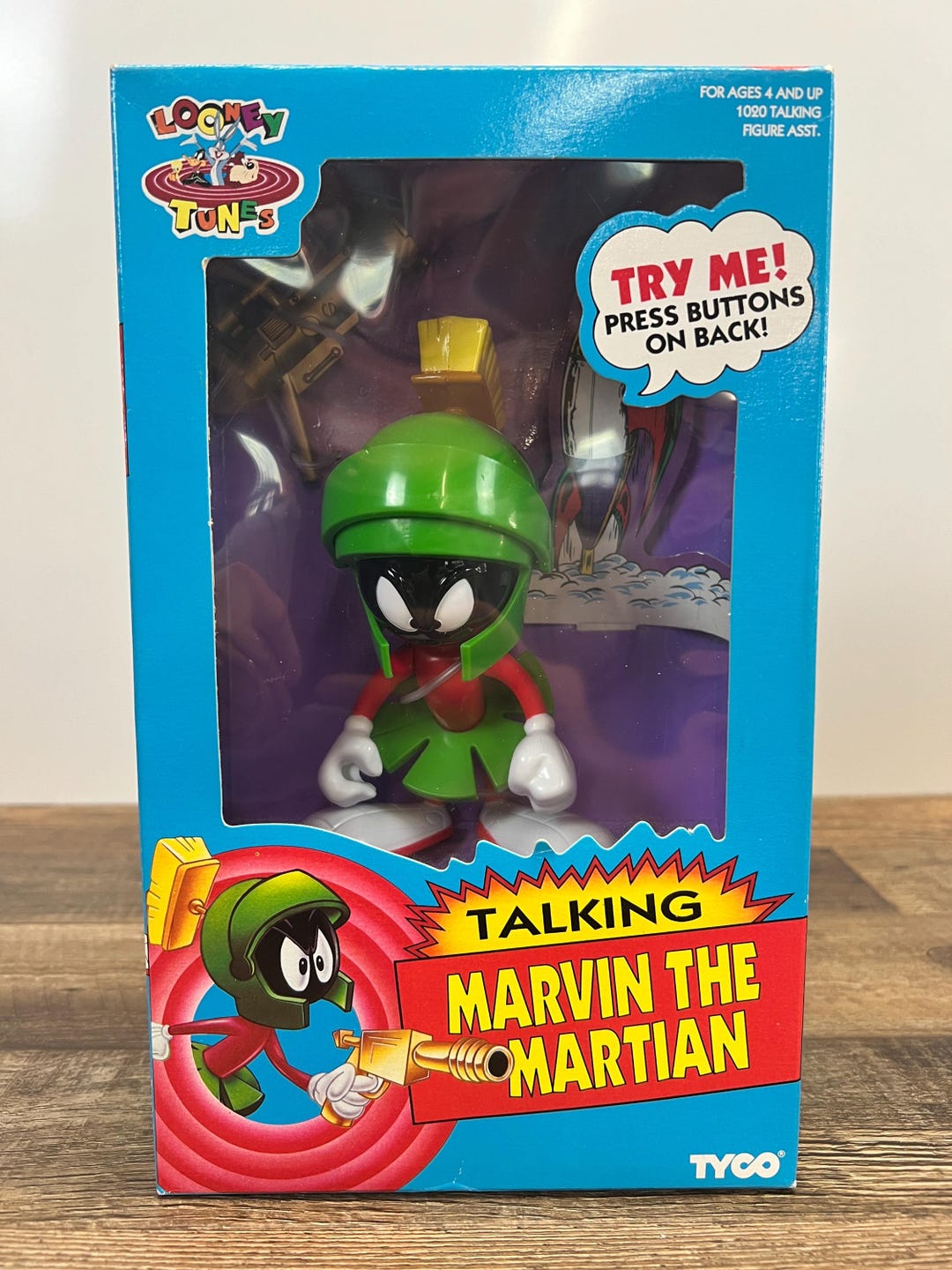 Talking Marvin the Martian Vintage Looney Tunes Character 1993 - Etsy