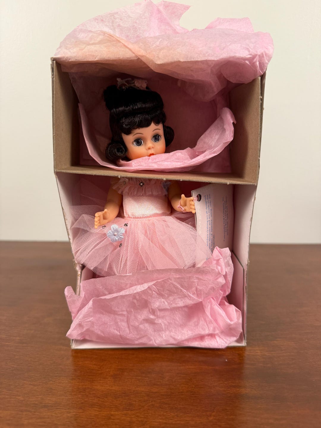 Madame Alexander Ballerina Doll With Box and JC Penny Ad 8 Inch Pink ...