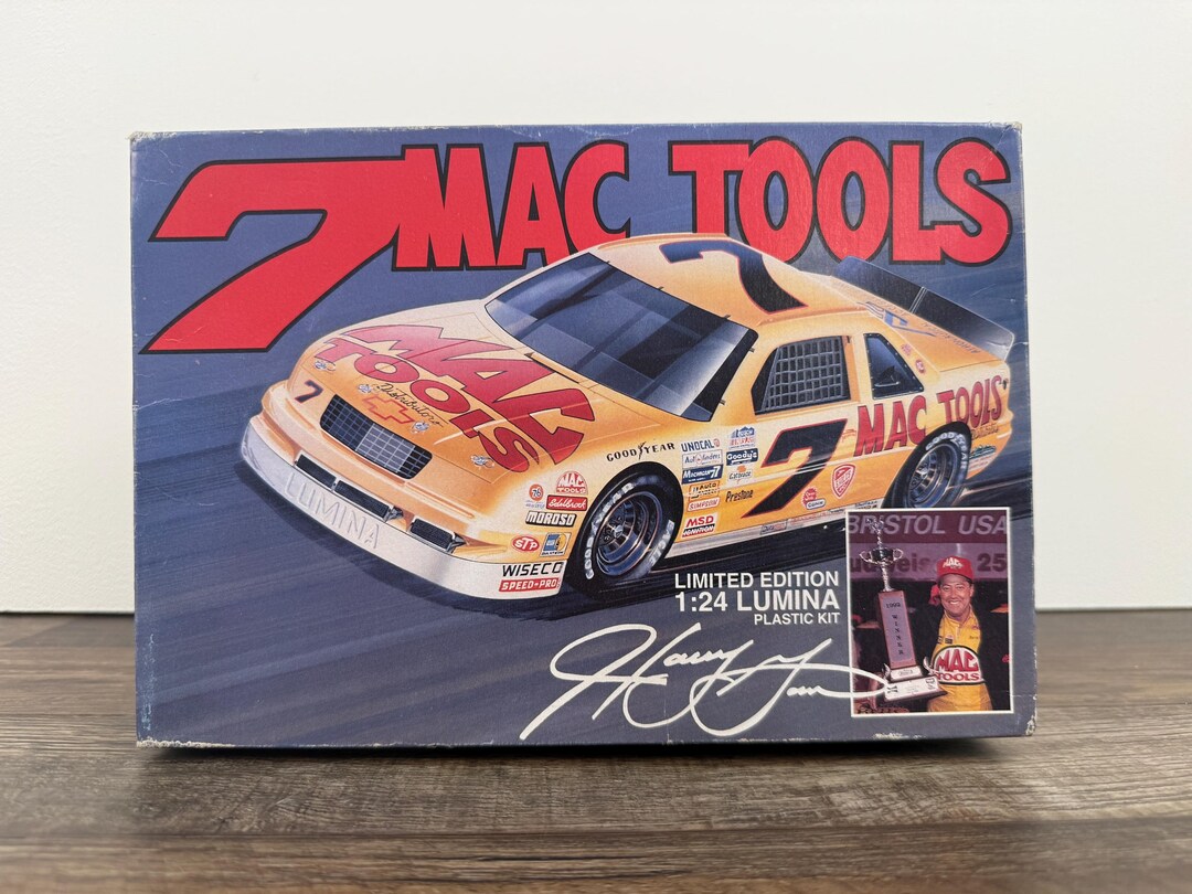 Vintage Monogram Mac Tools Chevy Lumina Harry Gant Model Kit - Etsy