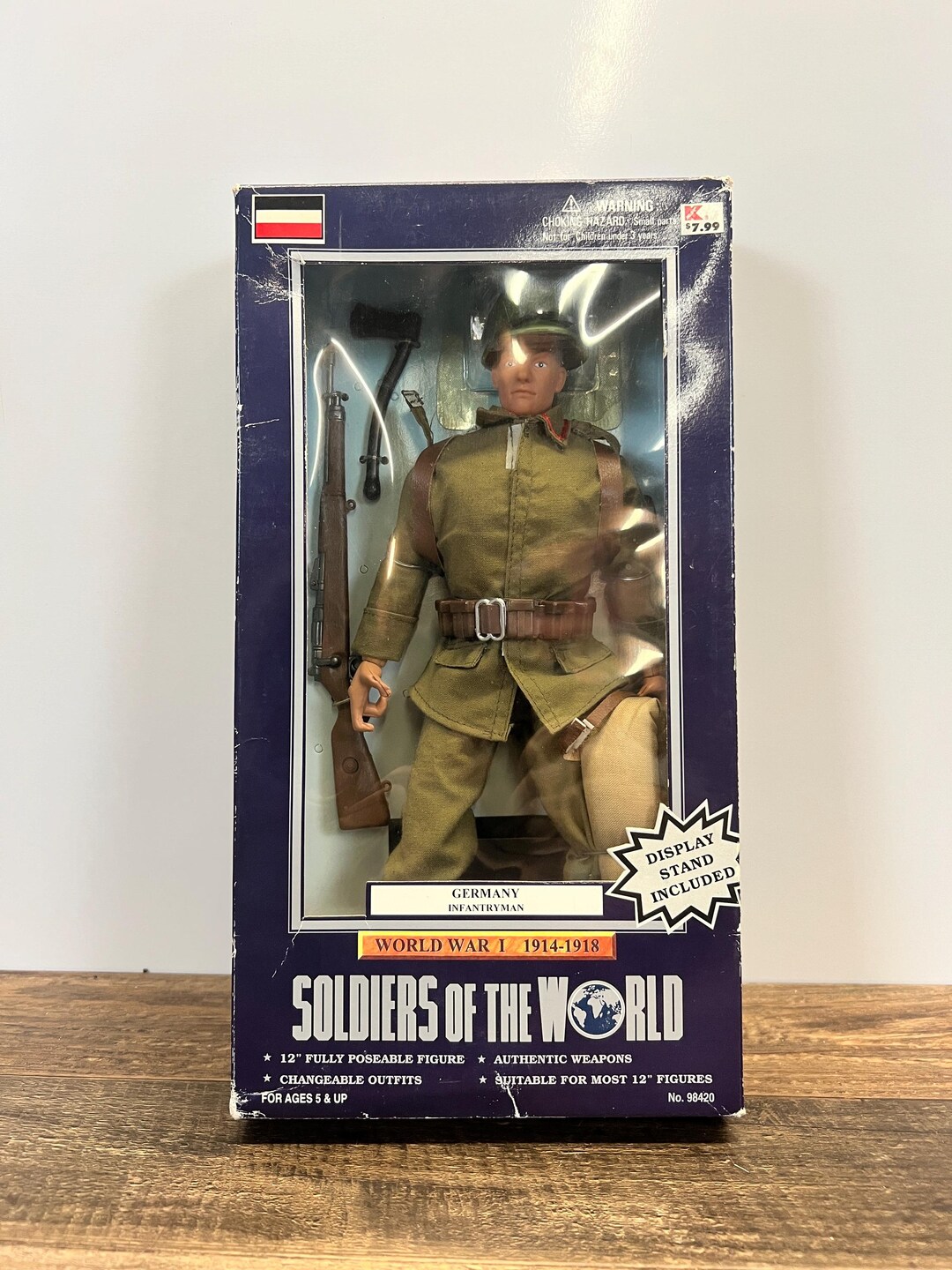 Soldiers of the World German Infantry Man 12 Inch Fully Poseable Figure ...
