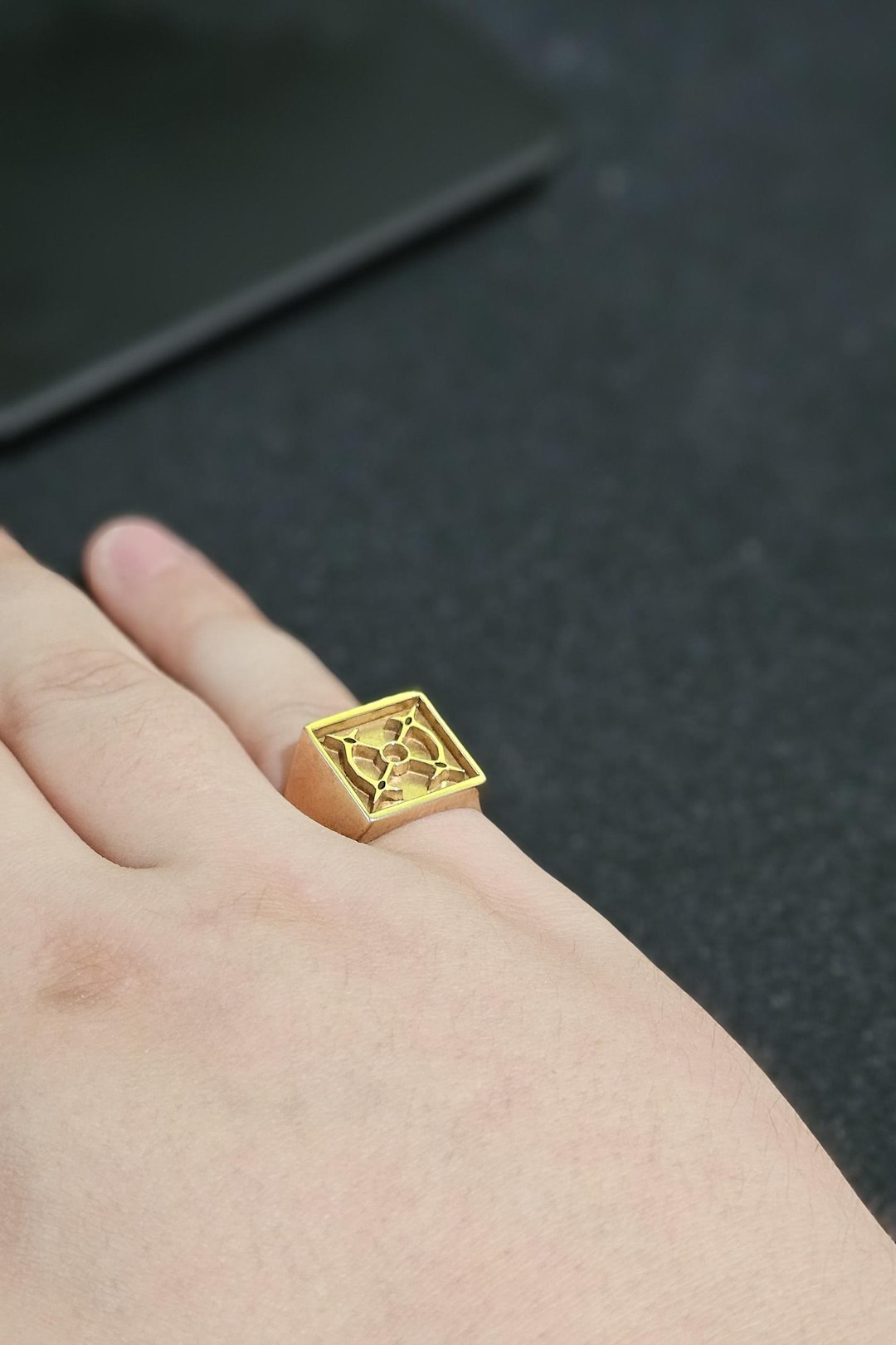 Mythical Arceus Signet Ring for Collectors and Cosplayers - Etsy