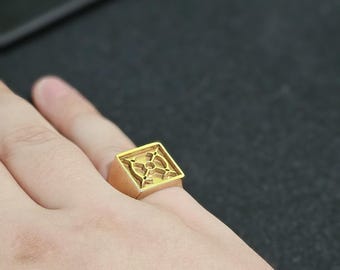 Mythical Arceus Signet Ring for Collectors and Cosplayers - Etsy
