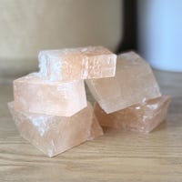 Mangano Calcite Specimen: Pale Pink Mineral Crystal From Peru (912g) - Etsy