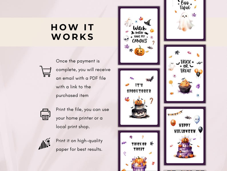 Printable Halloween Cards Spooky, Scary and Funny Designs Perfect for ...