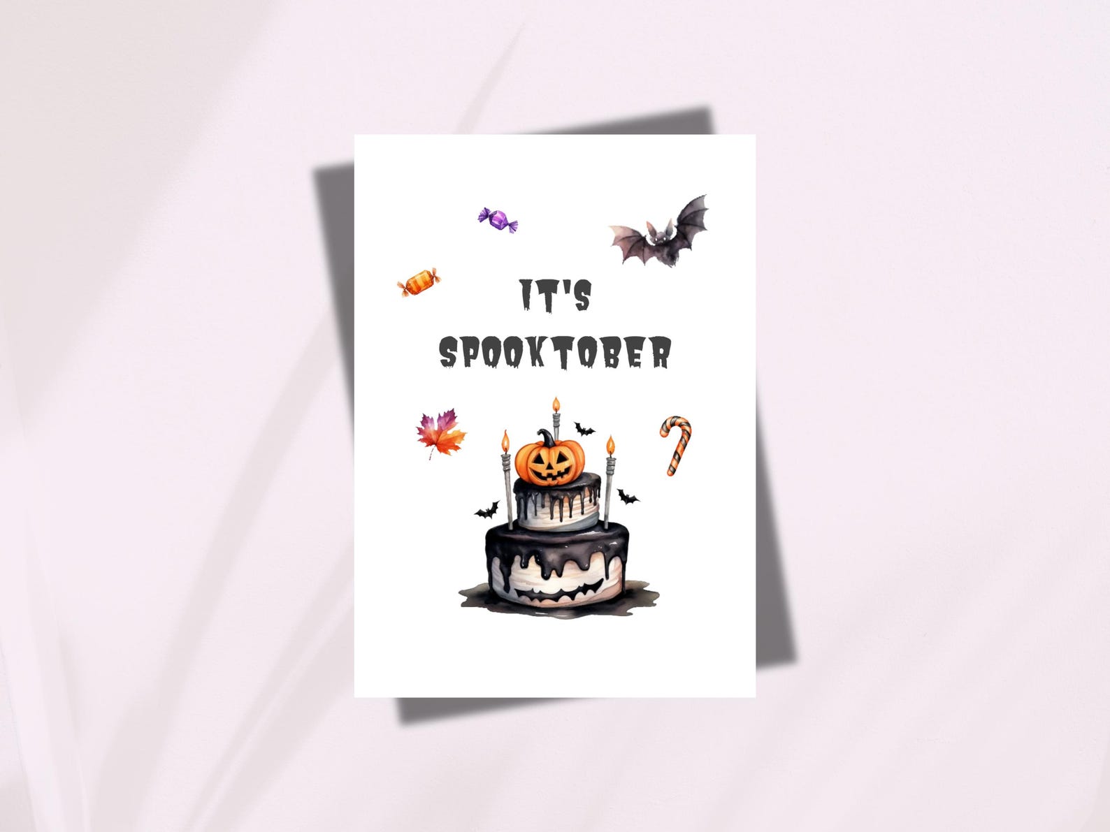 Printable Halloween Cards Spooky, Scary and Funny Designs Perfect for ...