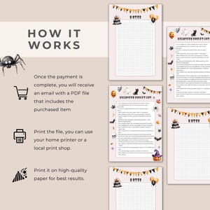 Ultimate Halloween Bucket List Printable Fall Activities Perfect for ...
