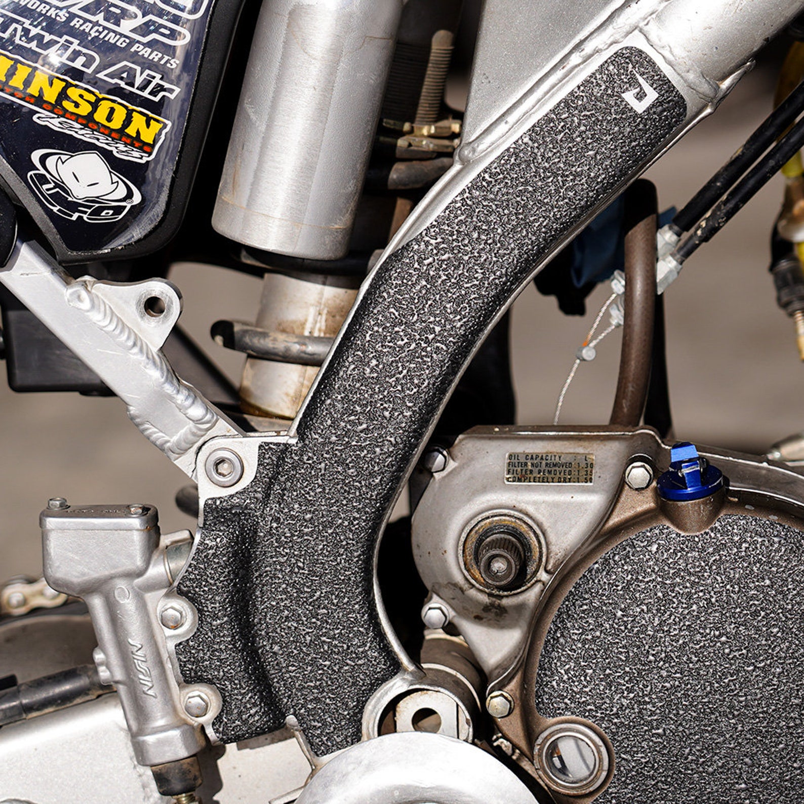 2004-2005 Kawasaki KX250F Pryme Frame Guards Grip Tape Protectors KX ...