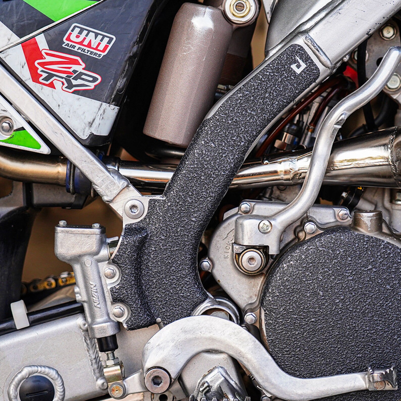 2005-2007 Kawasaki KX250 Pryme Frame Guards Grip Tape Protectors KX 250 ...