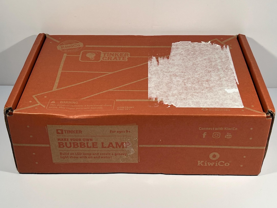 Kiwico Tinker Crate - Make Your Own Bubble Lamp - Build an LED Lamp and ...