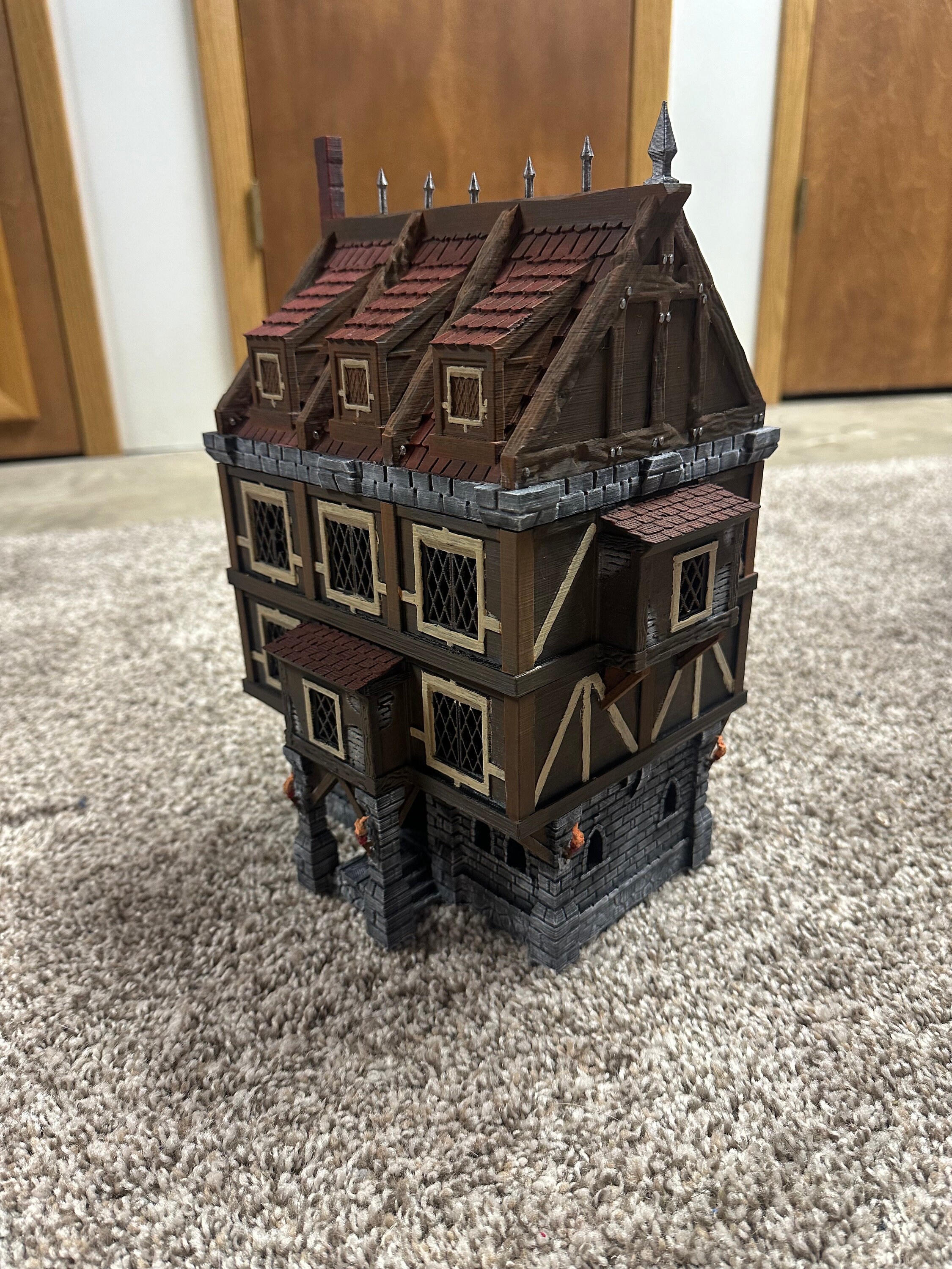 Dnd TTRPG 28mm Fantasy Inn 3d Printed and Painted - Etsy