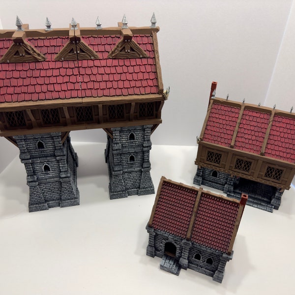 28mm 3d Printed Buildings - Etsy