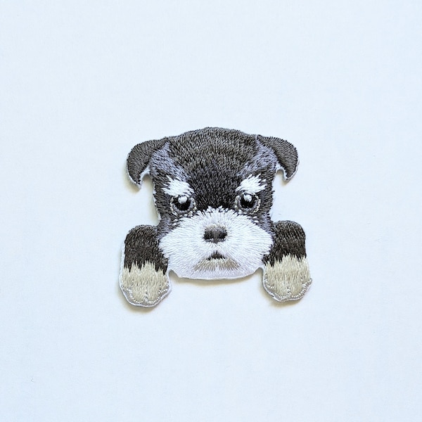Schnauzer Patch - Etsy