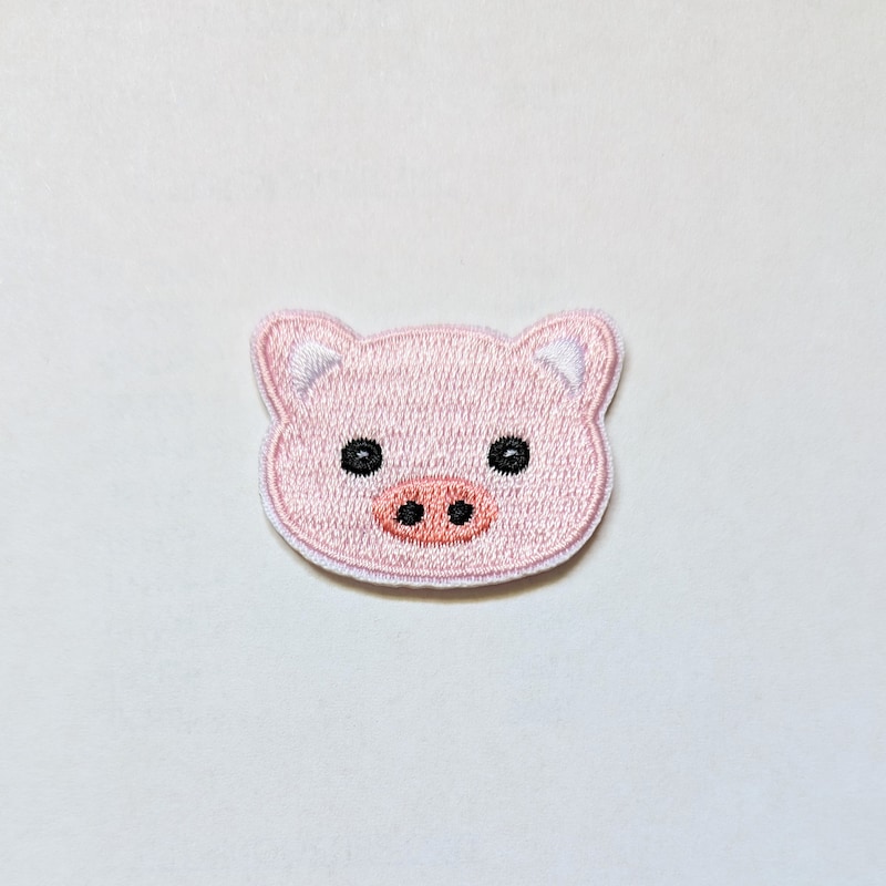 Iron on Pig Patch - Etsy