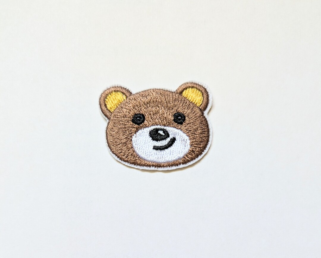 SALE* Adorable Bear Cub Patch: Embroidered Wilderness Badge / Patch ...