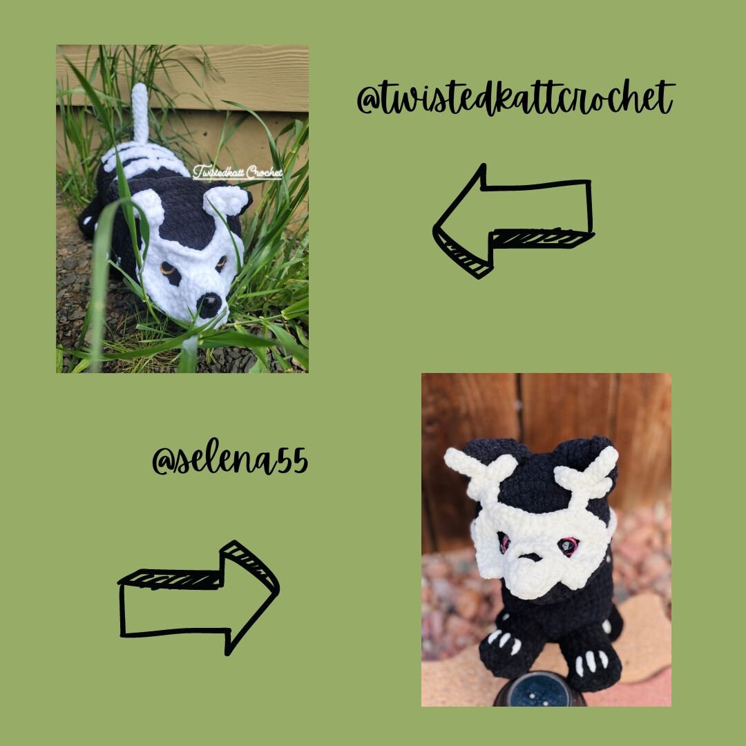 Winni the Wendingo - Wendigo Crochet Pattern, Crochet Pattern Amigurumi ...