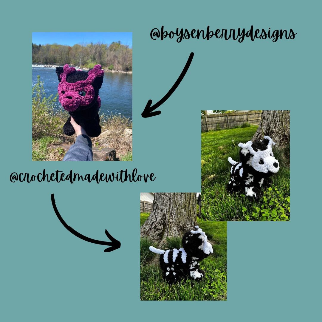 Winni the Wendingo - Wendigo Crochet Pattern, Crochet Pattern Amigurumi ...