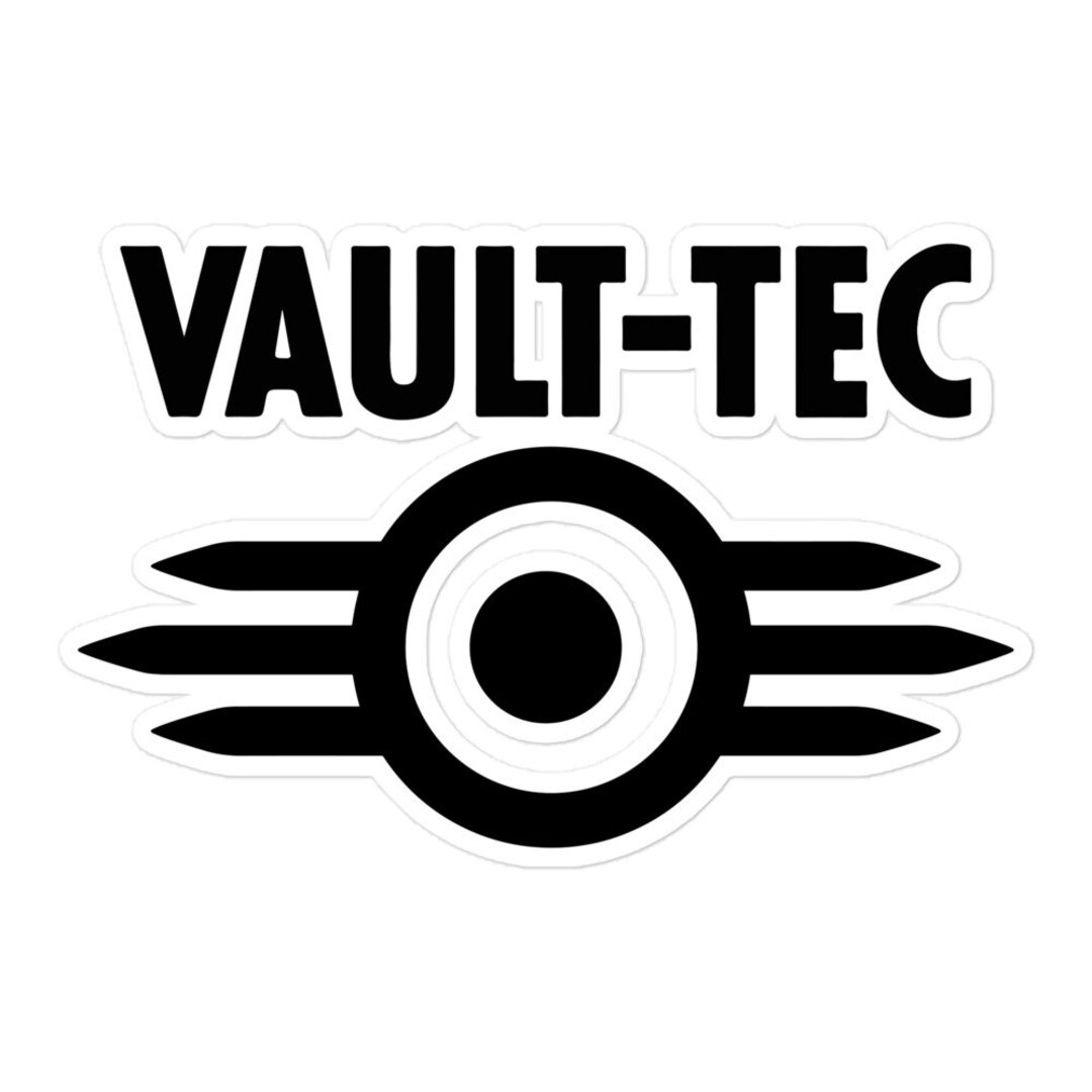 Vault Tec Symbol From Fallout Sticker - Etsy