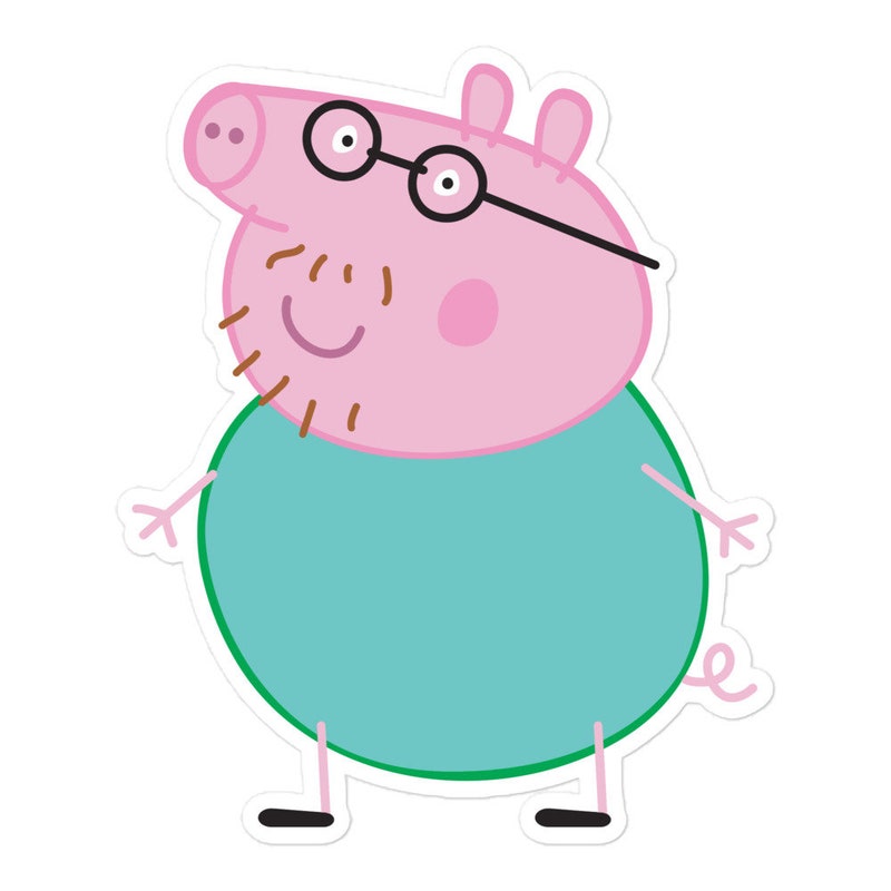 Peppa Pig Stickers - Etsy