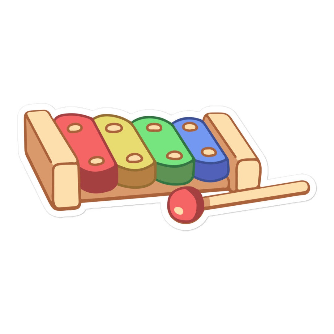 Magic Xylophone From Bluey Show Sticker - Etsy