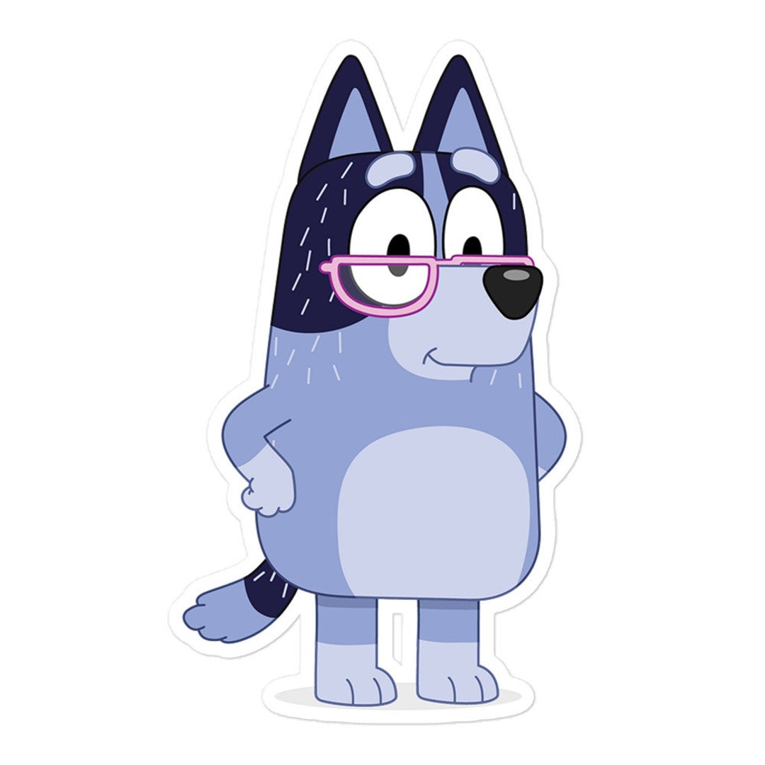 Chris nana Heeler From Bluey Magnet - Etsy