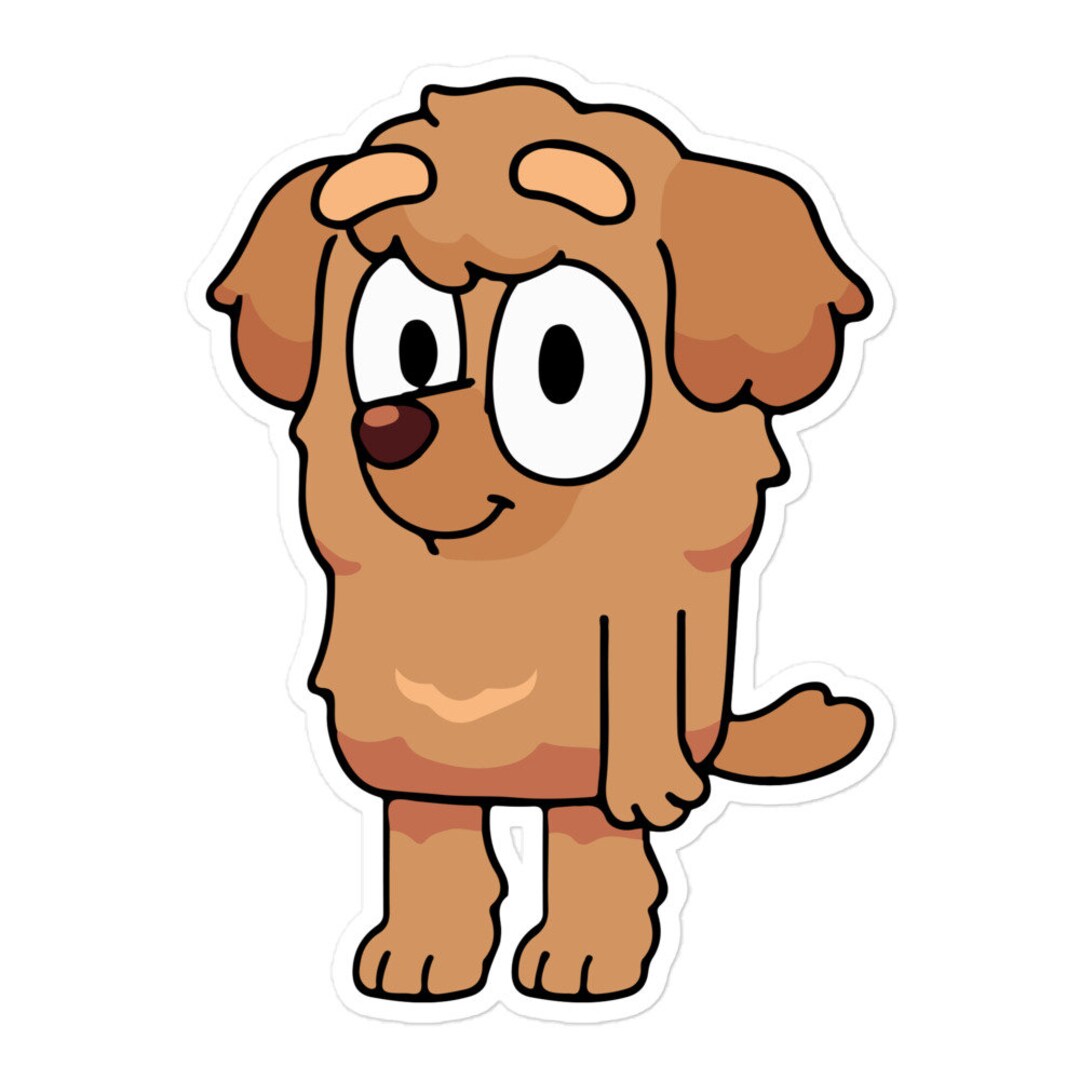 Dougie From Bluey Show Sticker - Etsy
