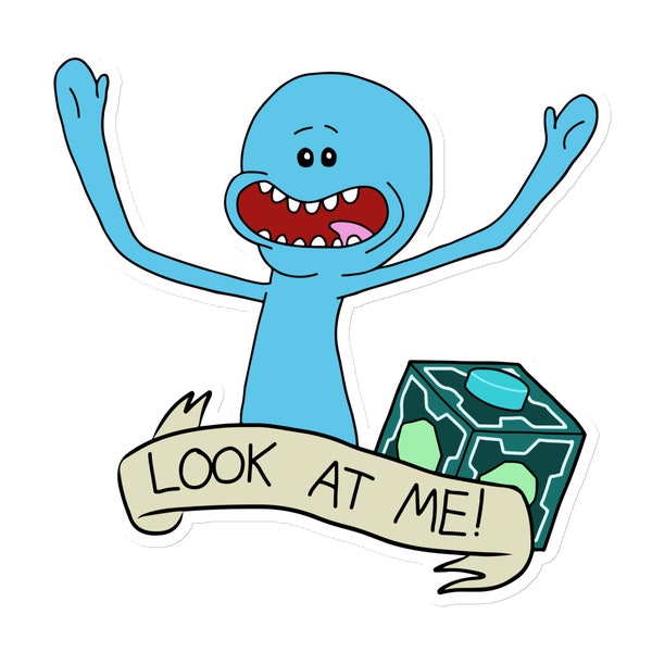Mr Meeseeks - Etsy
