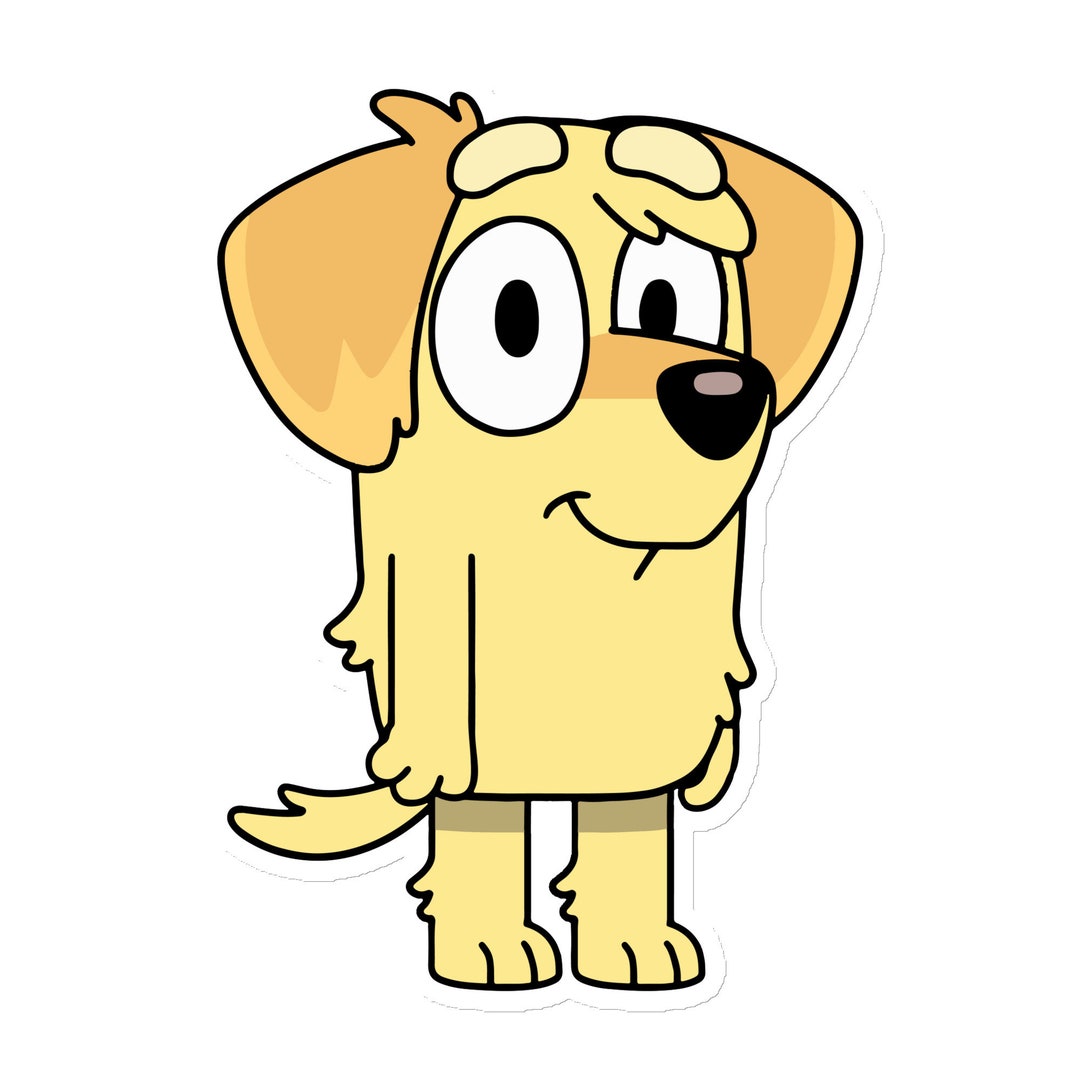 Chucky From Bluey Show Magnet - Etsy