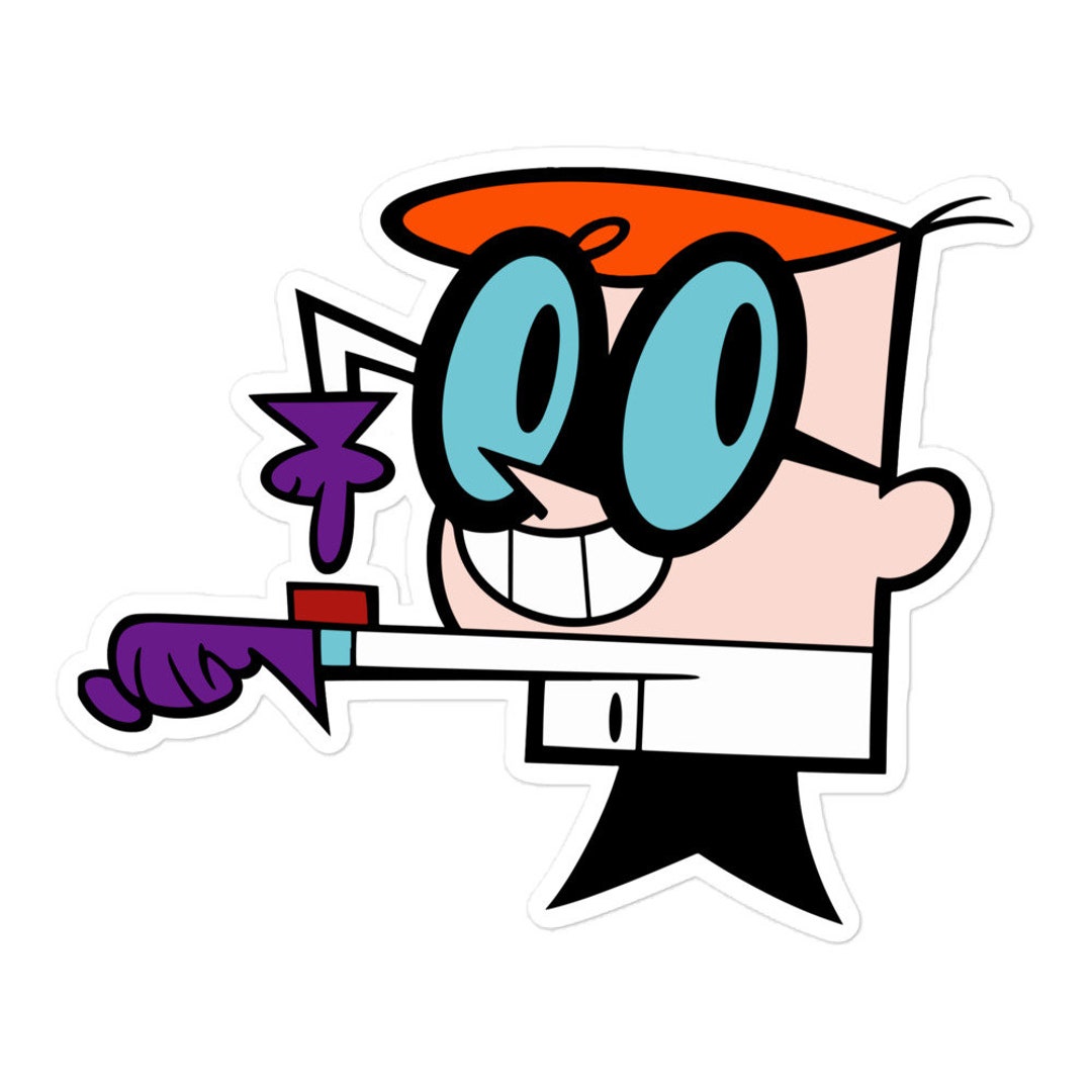 Dexter From Dexter's Laboratory Sticker - Etsy