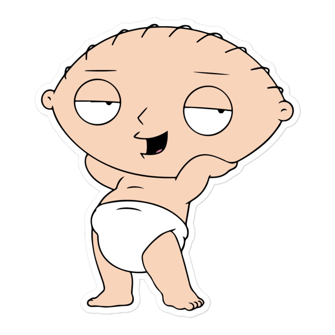 Stewie Griffin From Family Guy Sticker - Etsy