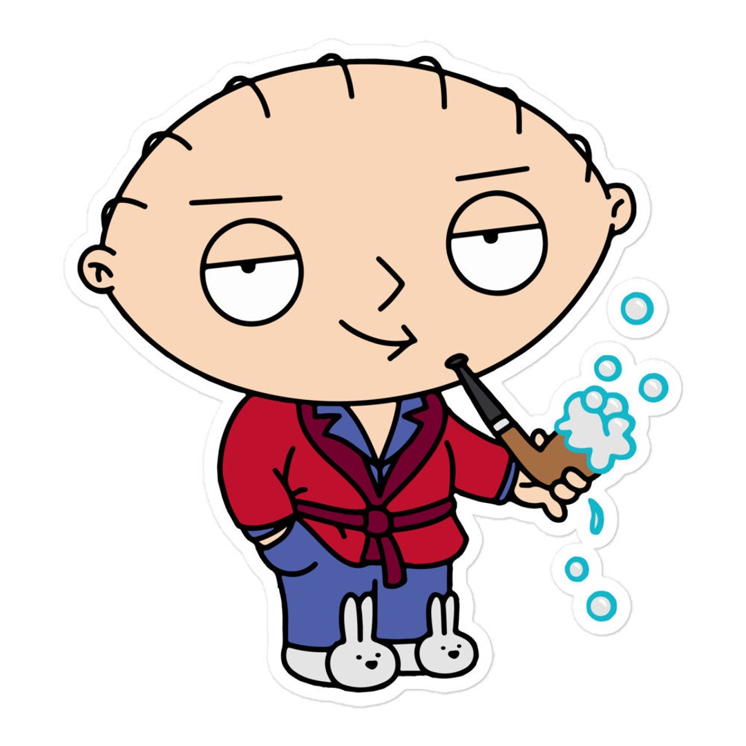 Stewie Griffin From Family Guy Sticker - Etsy