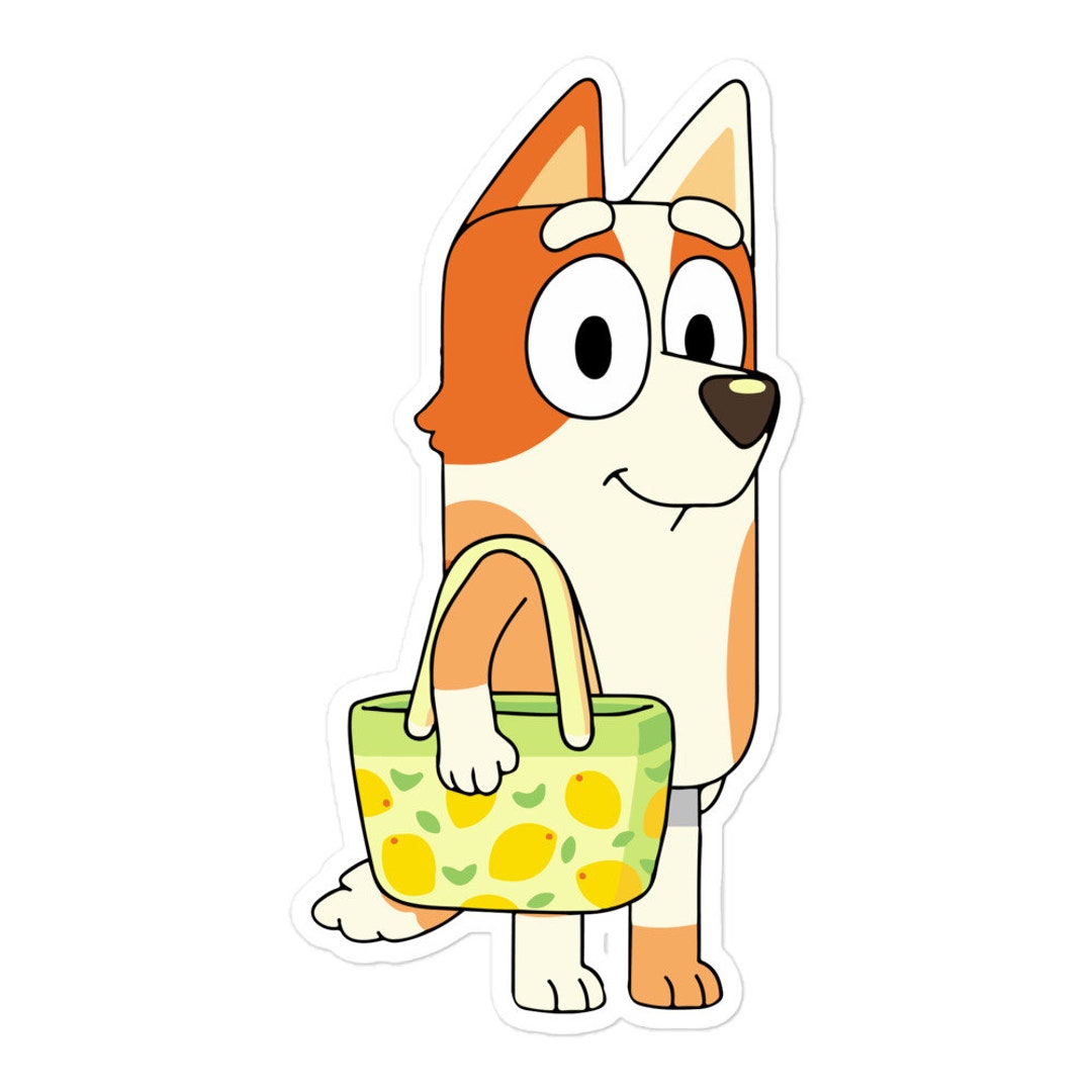 Aunt Brandy From Bluey Show Magnet - Etsy