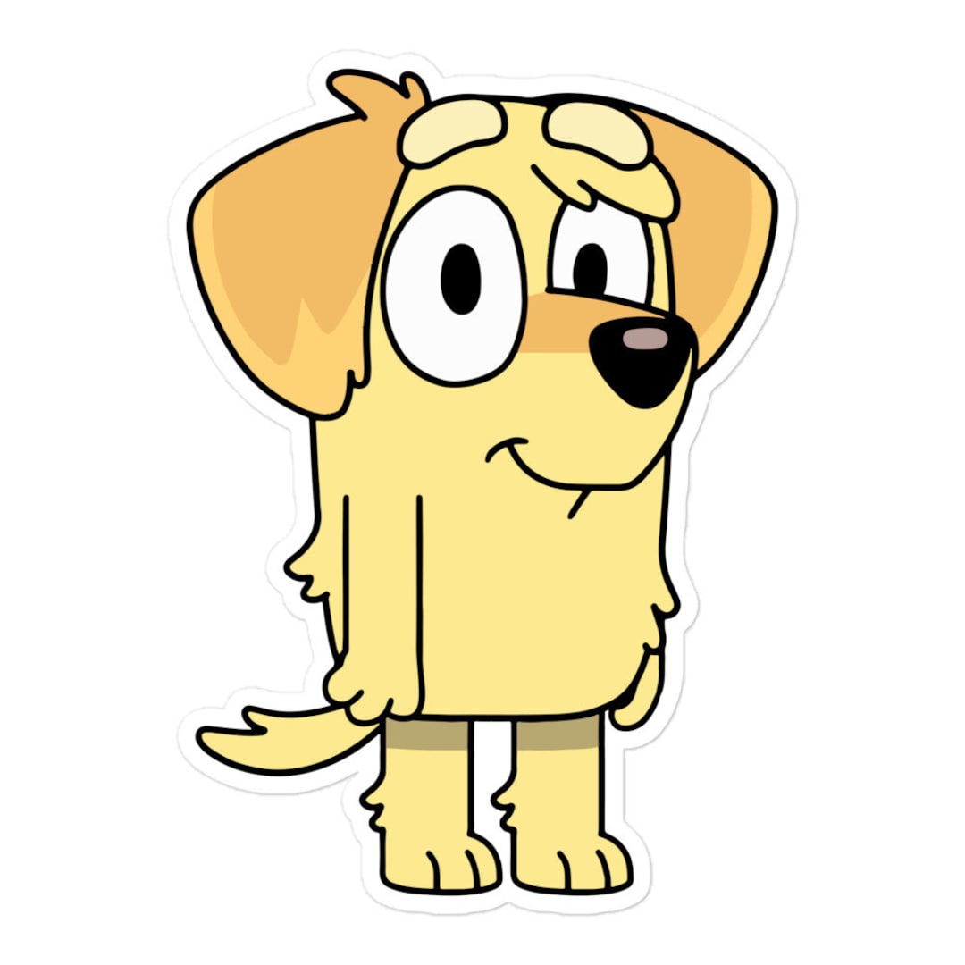 Chucky From Bluey Show Sticker - Etsy