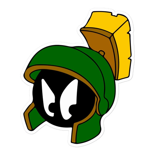 Marvin the Martian Sticker - Etsy
