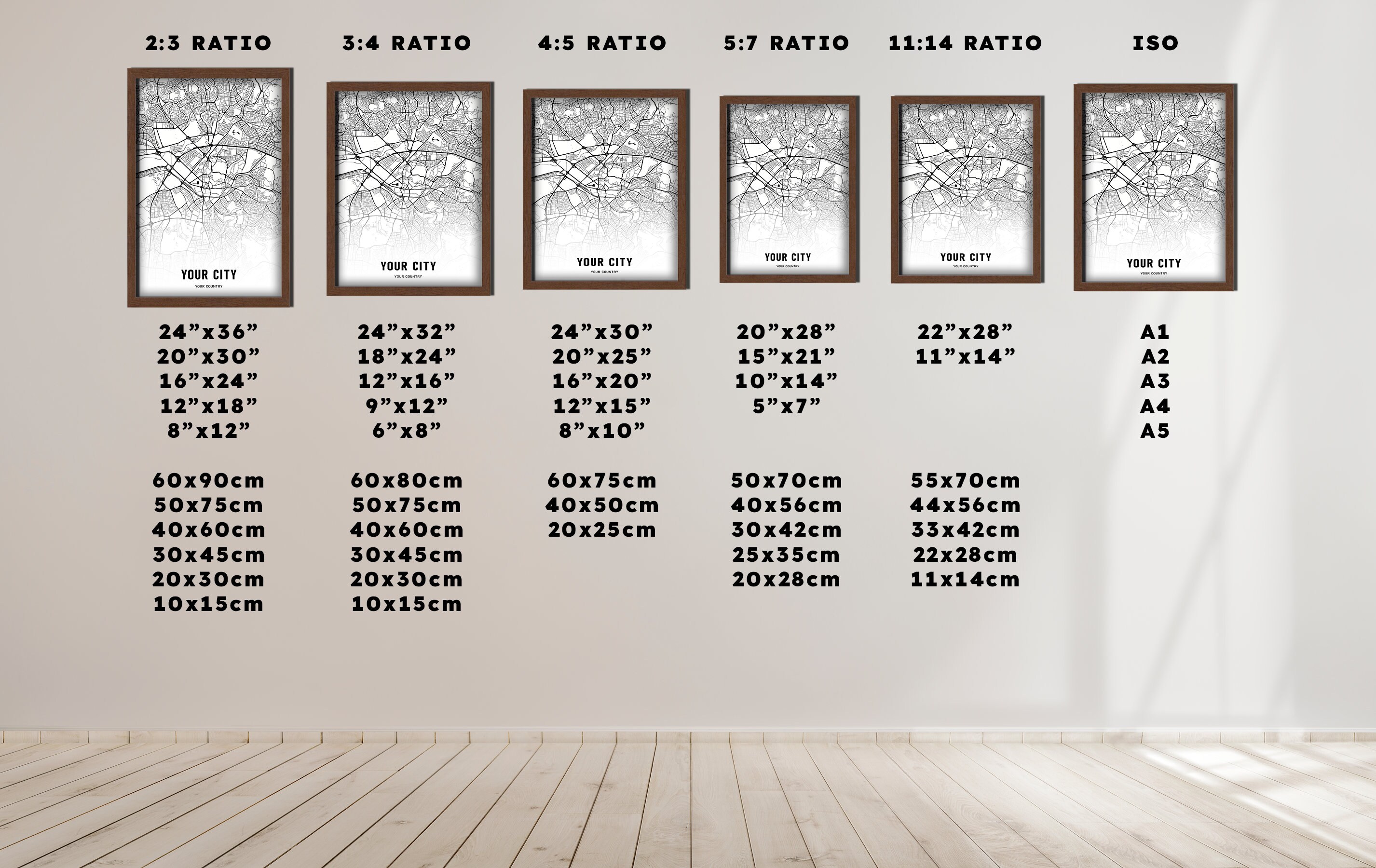 Digital Download Custom City Map Posters Aesthetic Home Decorations ...