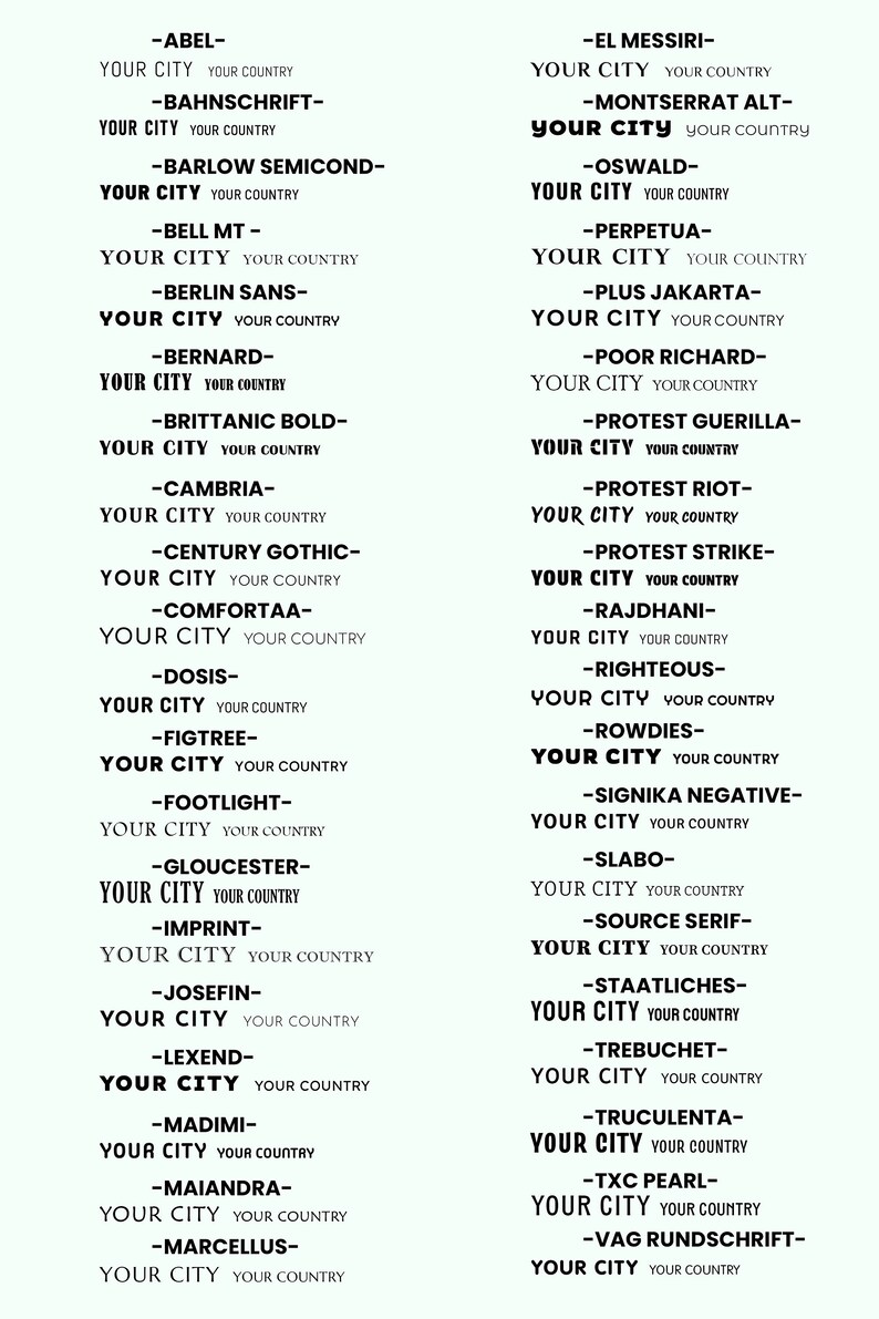 Digital Download Custom City Map Posters Aesthetic Home Decorations ...