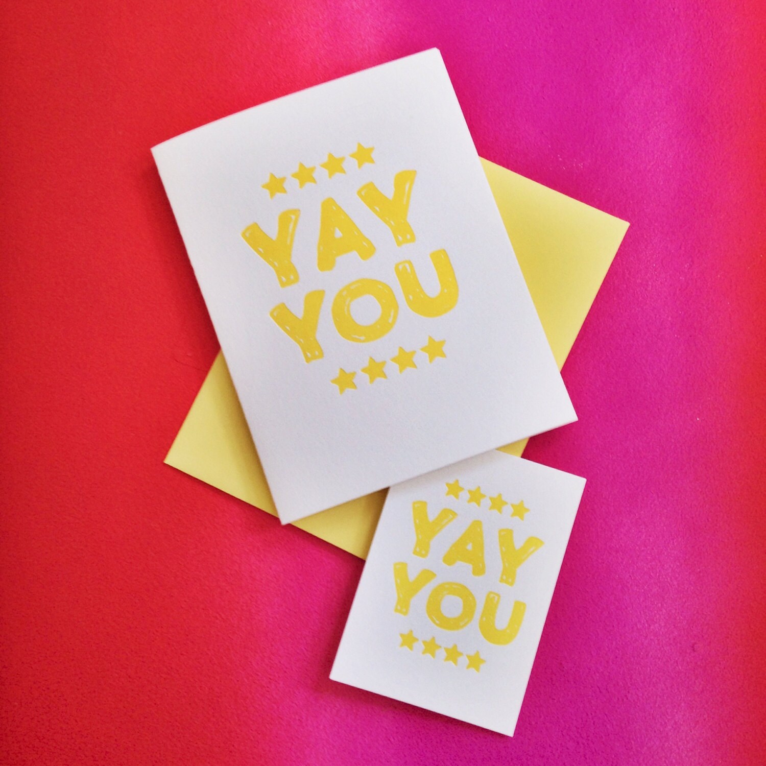 Yay You Card Congratulations Gift New Job Card Job Promotion Card ...