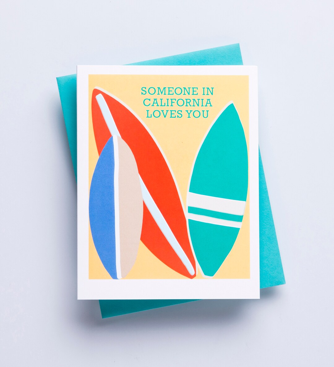 Greetings From California Card - California Gifts - Miss You Card ...