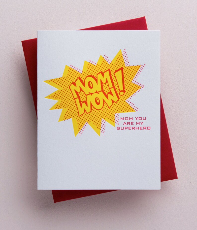 Happy Mother's Day Card - Superhero Mothers Day Card - First Mothers ...